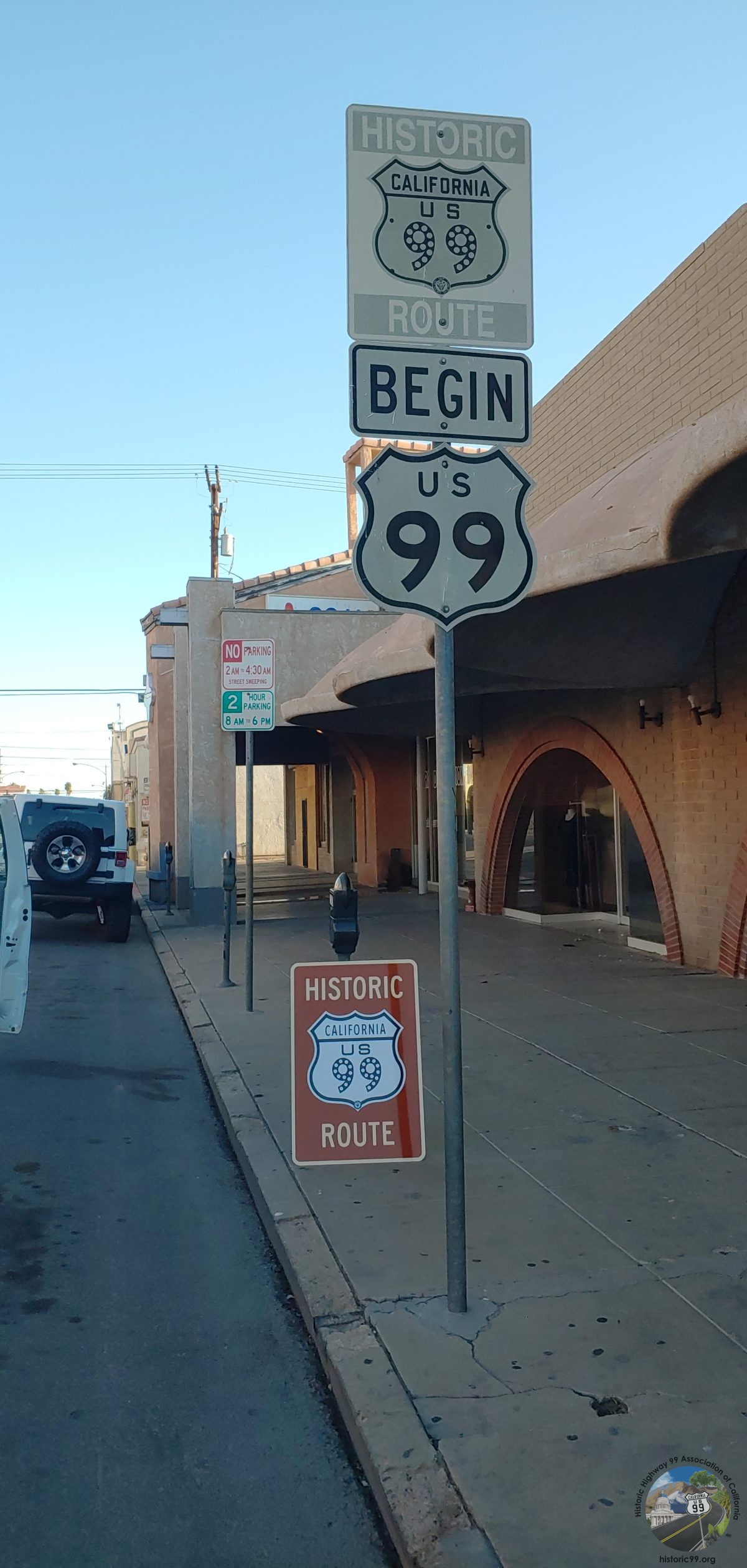 Historic Highway 99 Association of California - Calexico Signs Posted!