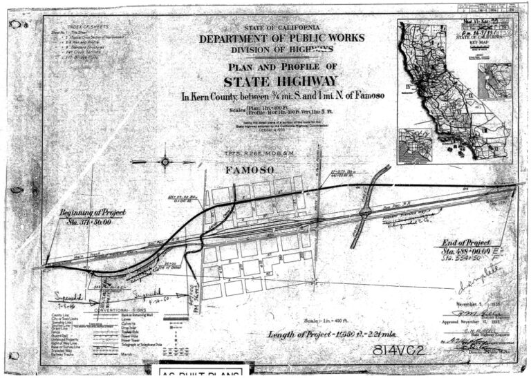 Historic Highway 99 Association Of California Famoso up plans Historic Highway 99 Association Of California Famoso up plans